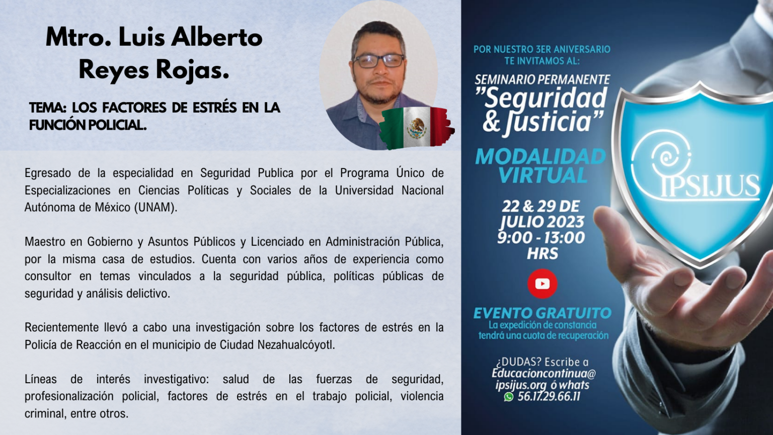 LOS FACTORES DE ESTRÉS EN LA FUNCIÓN POLICIAL – LUIS ALBERTO REYES ...